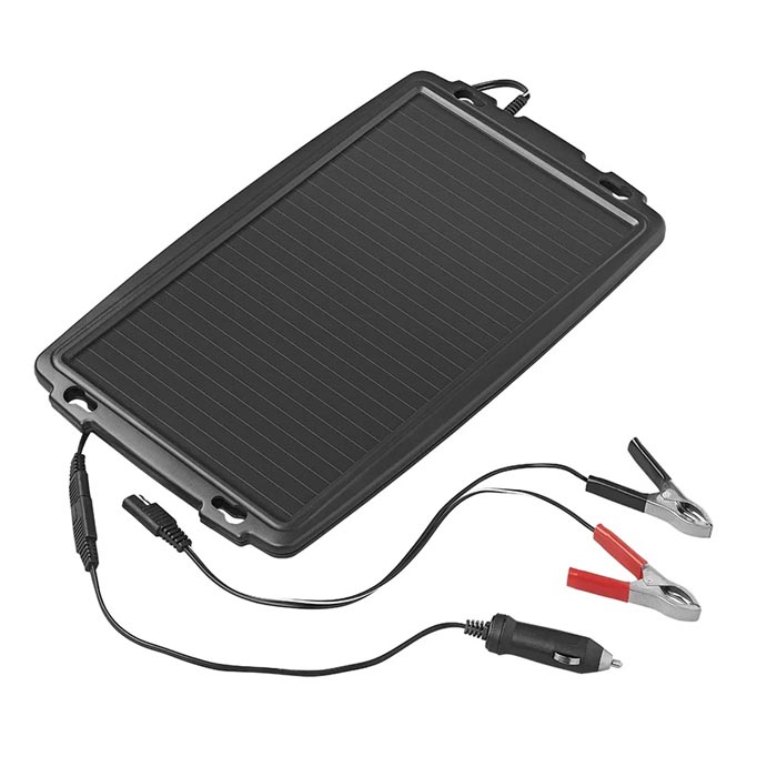 ProPlus Solcellsladdare 12V 2,4W | Köp hos Campingvaruhuse