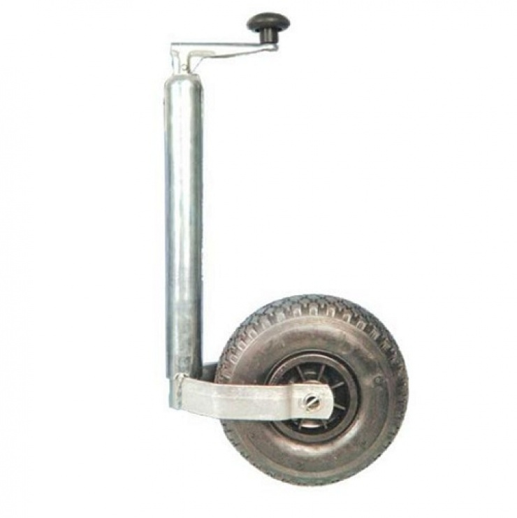 Stödhjul med gummihjul | Köp hos Campingvaruhuset