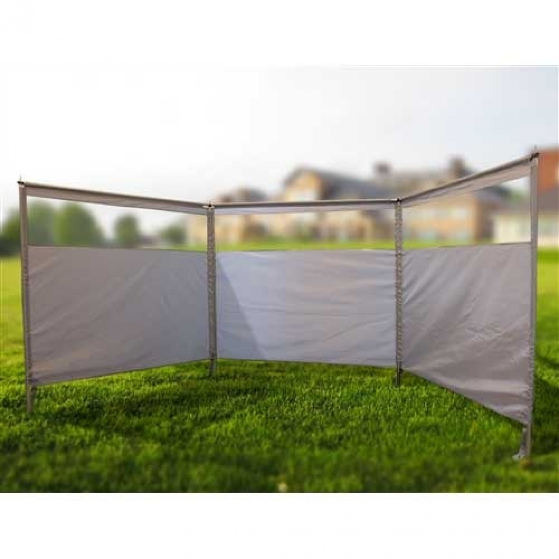 Vindskydd WeCamp Grå Med Fönster | Köp hos Campingvaruhuse